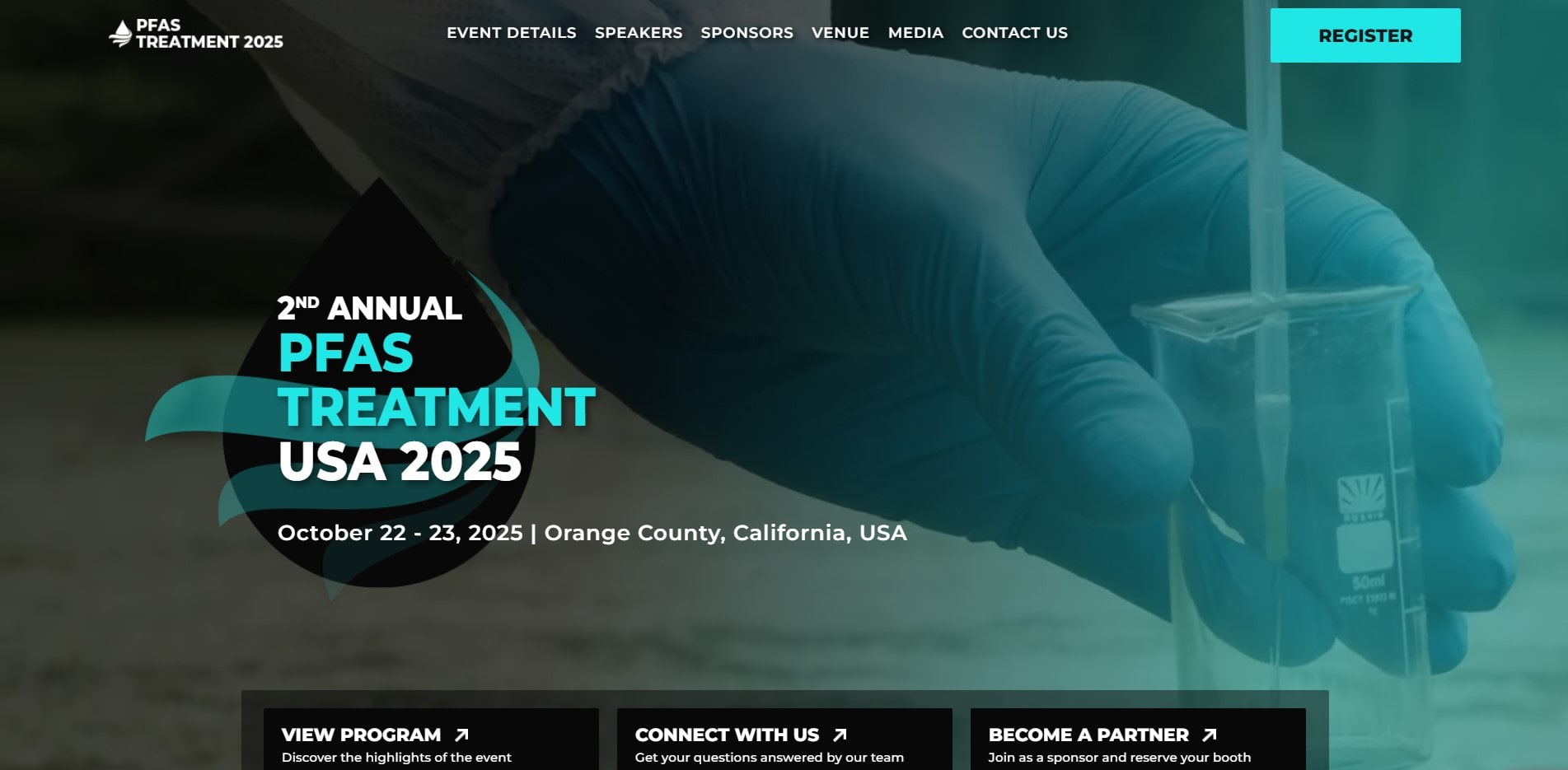 PFAS Treatment USA 2025 | Premier Water Treatment Event